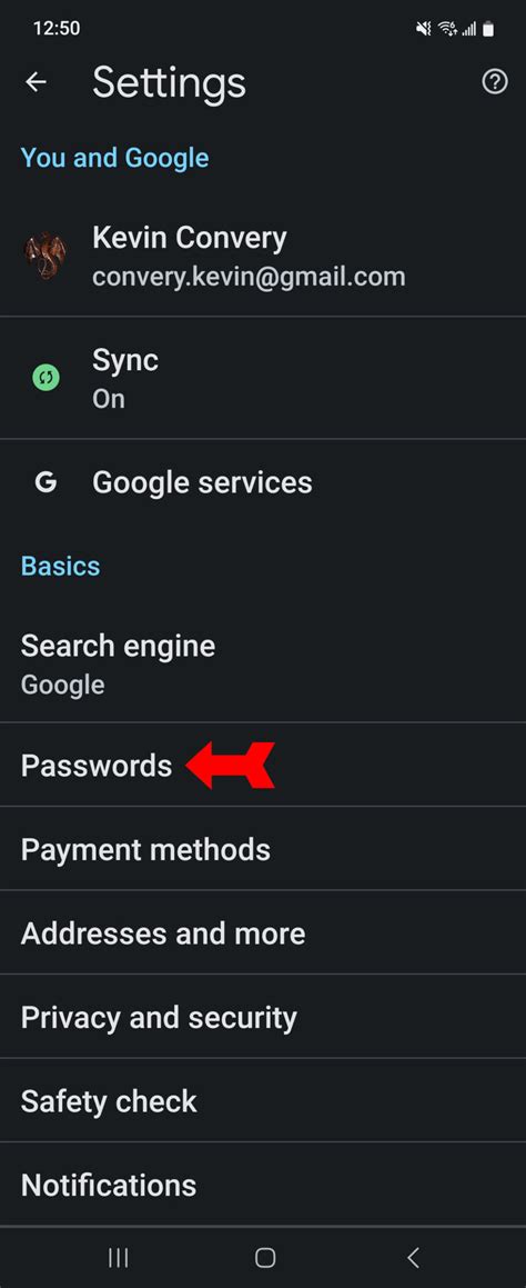 How To Manage Your Saved Passwords In Android Android Authority