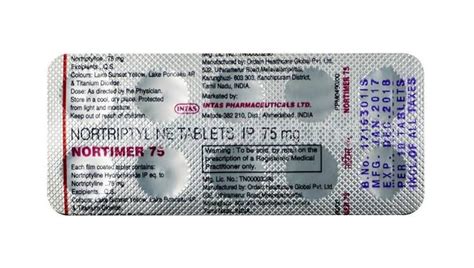 Nortimer 10mg Tablet Exporter Supplier Distributor
