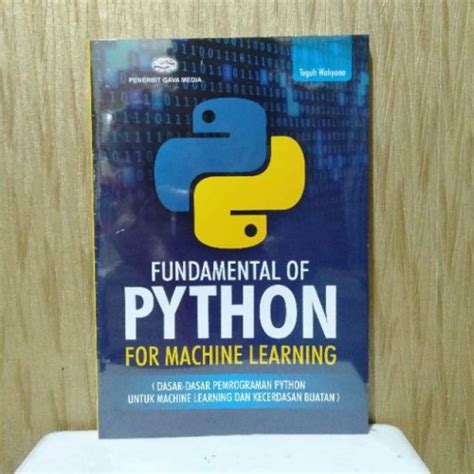 Jual Fundamental Of Python For Machine Learning Kota Yogyakarta