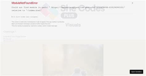 Visuals Challenge Forked Codesandbox