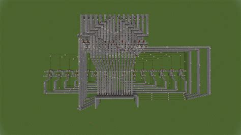 Made A Redstone Adder It Can Add Up From 0 To 32768 Save The Result