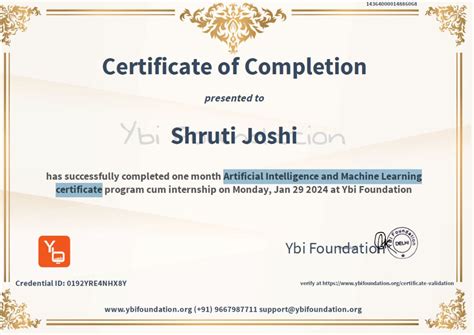 Dataanalytics Machinelearning Artificialintelligence Internship Shruti Joshi