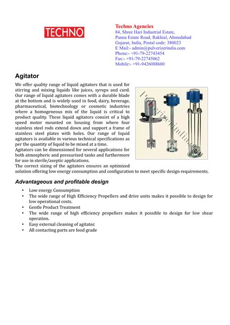 Agitator Pdf