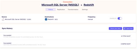 How To Connect And Load Data From Microsoft Sql Server Mssql To Redshift