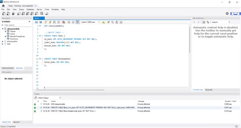 Membuat Trigger Pada Mysql Workbench