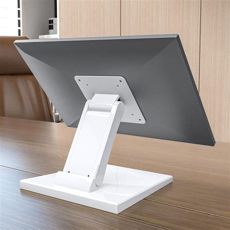 Wearson Vesa Monitor Mount Stand Low Profile Lay Flat Folding Monitor Stand With