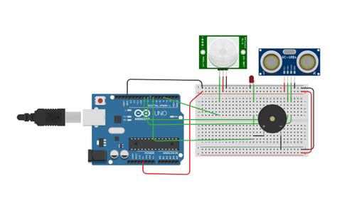 Circuit Design Copy Of Practical Motion Detection Alarm Tinkercad
