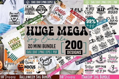 Huge Mega Svg Bundle Bundle · Creative Fabrica