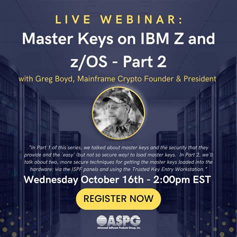 Webinar Cybersecurity Datasecurity Cryptography Mainframe Mainframesrule Zos Ibmz