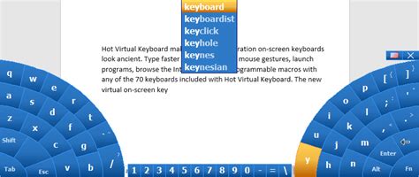 Gallery Hot Virtual Keyboard