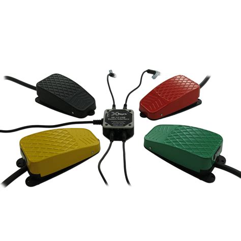 X Keys USB Twelve Switch Interface With Footswitch XK 12 BRGY BU