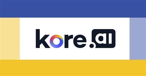 kore ai nlp based conversational ai for chatbots and ivr that