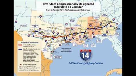 Five State Interstate 14 Designation Now Final