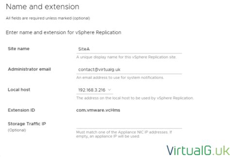 how to deploy and configure vmware vsphere replication 8 7 virtualg uk