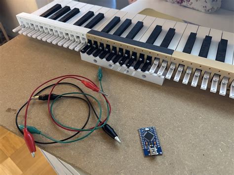 Velocity Sensitive Midi Keyboard Using Hall Effect Sensors General Guidance Arduino Forum