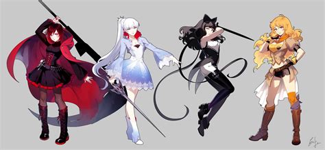 Fondos De Pantalla Ilustraci N Anime Chicas Anime Dibujos Animados Blake Belladonna Rwby