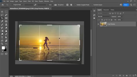 How To Straighten A Tilted Photo In Photoshop Without Cropping