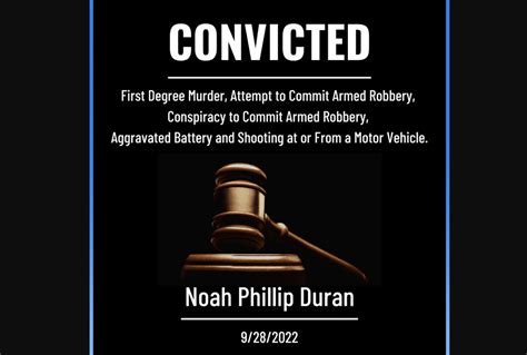 Jury Finds Noah Duran Guilty Of First Degree Murder For 2020 Ndb Park
