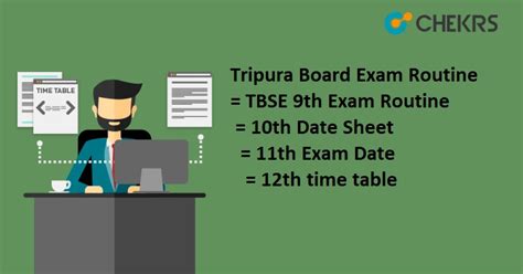 Tbse Class 11 Exam Routine 2024 Tripura Board 9th Class Exam Date