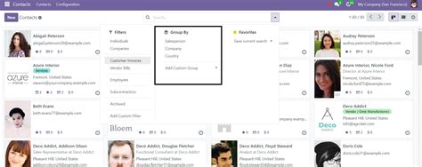 CONTACTS Odoo V18 Community Edition Book CONTACTS Odoo V18 Community Edition Book