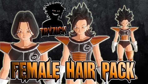 Female Hair Pack Tryzick Xenoverse Mods