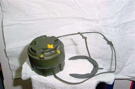 Replica Of M14 ‘toe Popper Landmine With Spanner Wrench