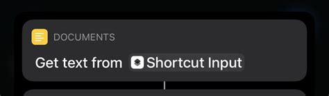 Shortcut Input Option Gone Rshortcuts