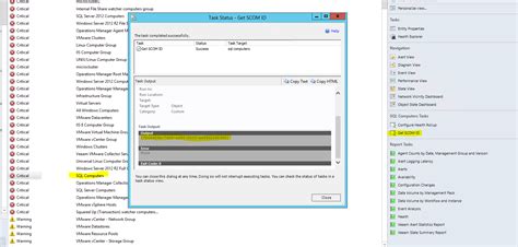 Scom Mp Authoring Get Scom Id Groups And Servers Dashboard Server