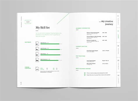 stellar portfolio booklet on behance