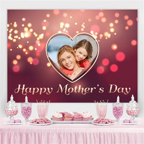 Mothers Day Backdrop Ideas Elegant Gold Bokeh Personalized Backdrop Gq
