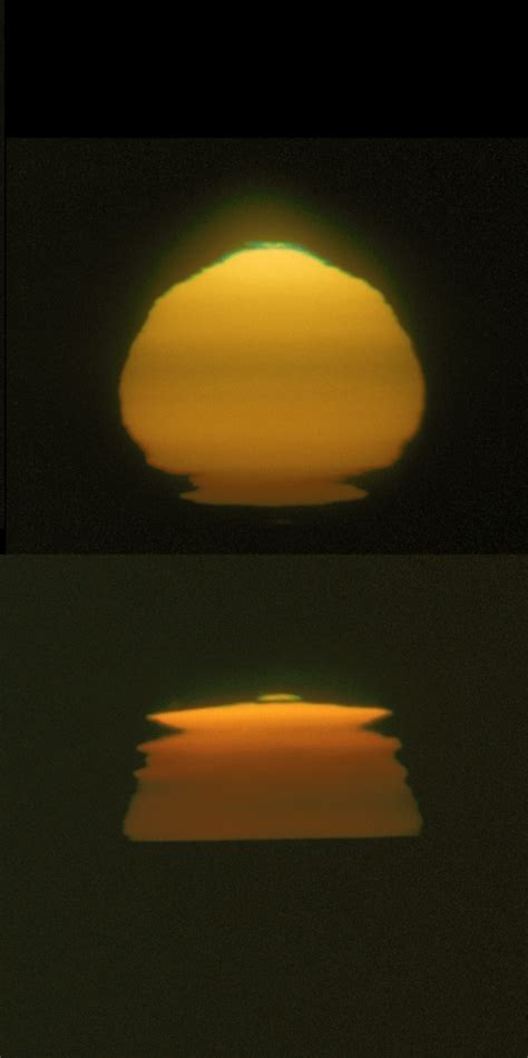 Sunset Science Iii Visual Adaptation And Green Flashes