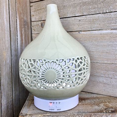 Ultrasonic Mist Diffuser Grey The Kent Candle Company