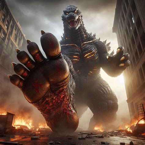 Godzilla Stomp By Giantbehemoth On Deviantart
