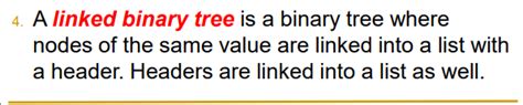 Solved 4 A Linked Binary Tree Is A Binary Tree Where Nodes Chegg Com