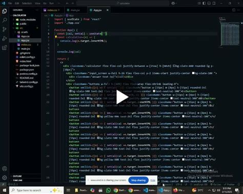 Built A Simple Calculator With React And Tailwind Css Usman Ali Posted On The Topic Linkedin