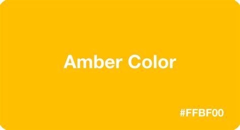 24 Shades Of Yellow Color Palette Graf1xcom Amber Information The