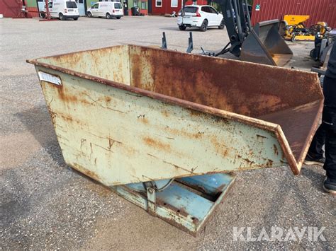 Självtippande Container Intra Hofors Klaravik Auktioner