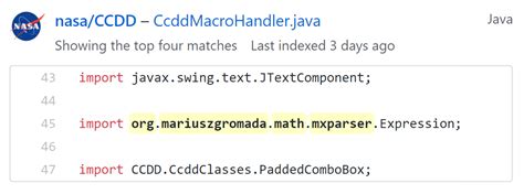 Nasa Core Flight System Uses Mxparser Mxparser Math