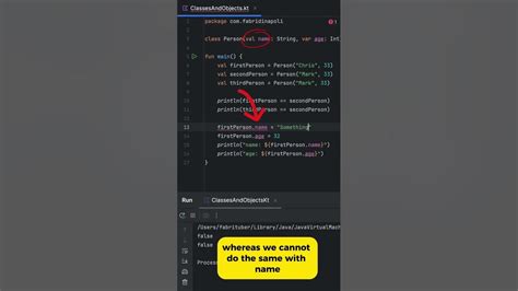 classes and objects in kotlin in less than 3 minutes kotlin explained shorts youtube