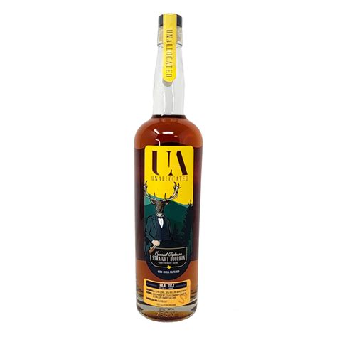 unallocated special release straight bourbon whiskey cask strength bat