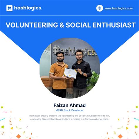 Faizan Ahmed On Linkedin Thanks Hashlogics 🧬