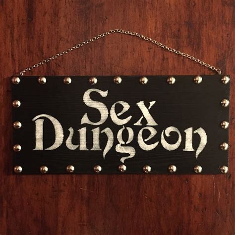Sex Dungeon Etsy