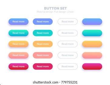 Ui Material Design Images Stock Photos Vectors Shutterstock