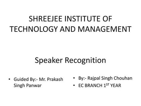 a gaussian mixture model based speech recognition system using matlab