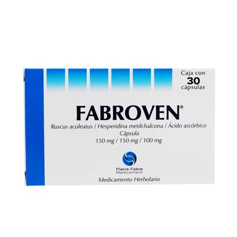 Compra Fabroven 150150100 Mg 30 Cap Pierre Fabre De México Ruscus