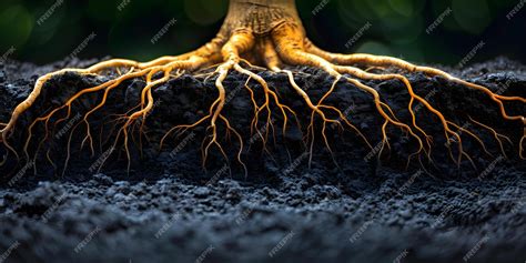 Premium Photo The Symbolism Of Tree Roots Nature39s Role In Carbon
