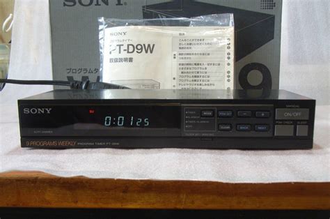 Yahoo オークション ソニー／sony プログラムタイマー Pt D9w 程度