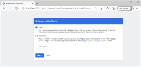 Running Kubernetes And The Dashboard With Docker Desktop