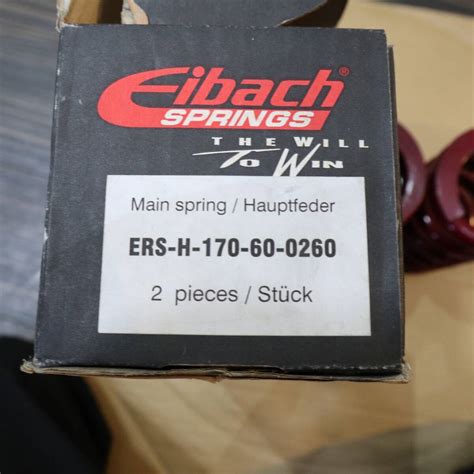 Yahooオークション Eibach アイバッハ Ers 直巻きスプリング 170 60