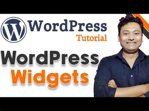 How To Use Widgets In WordPress How To Add Widgets In WordPress Widgets In WordPress
